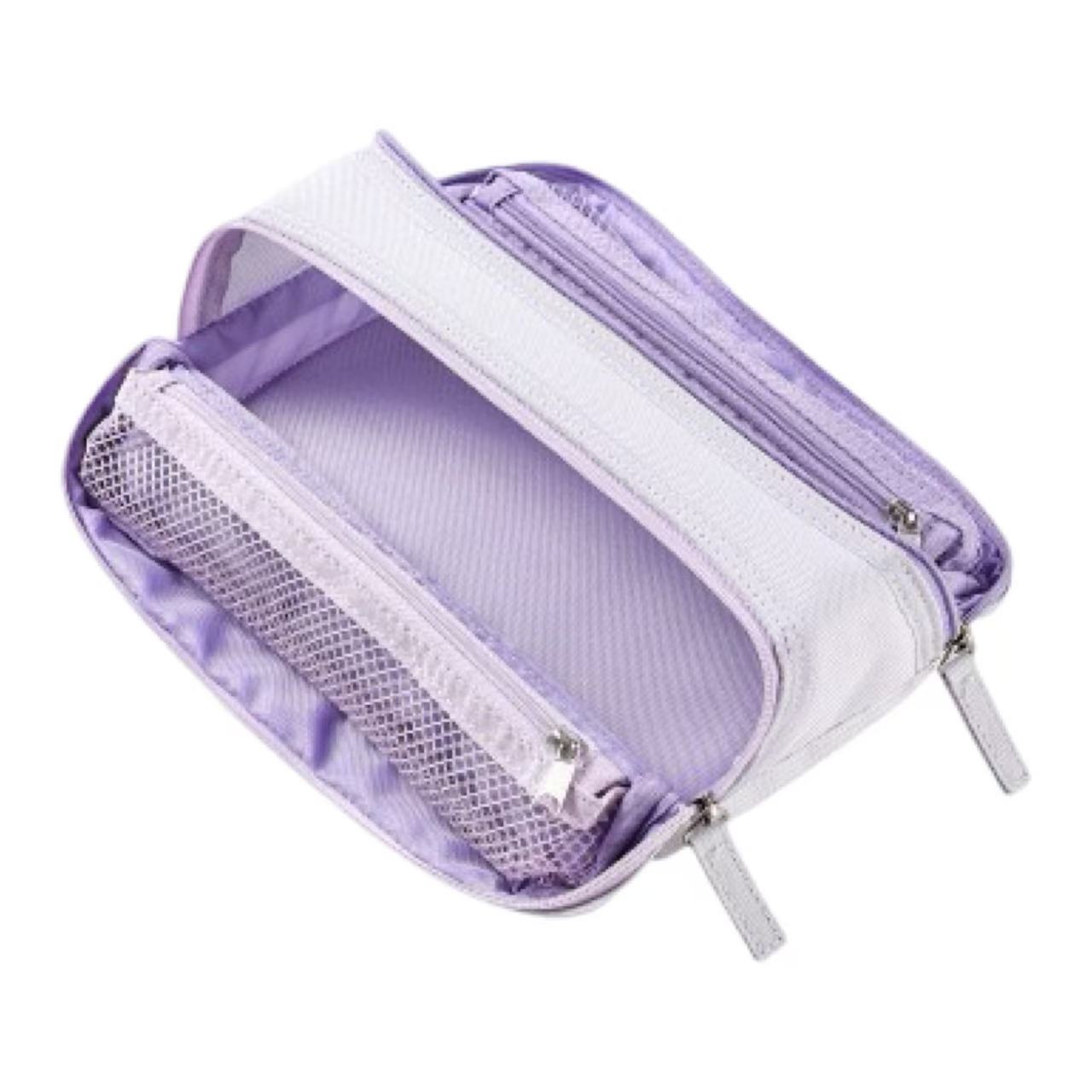 KOKUYO Campus Double Zip Large Capacity Pencil Case – Light Purple ...