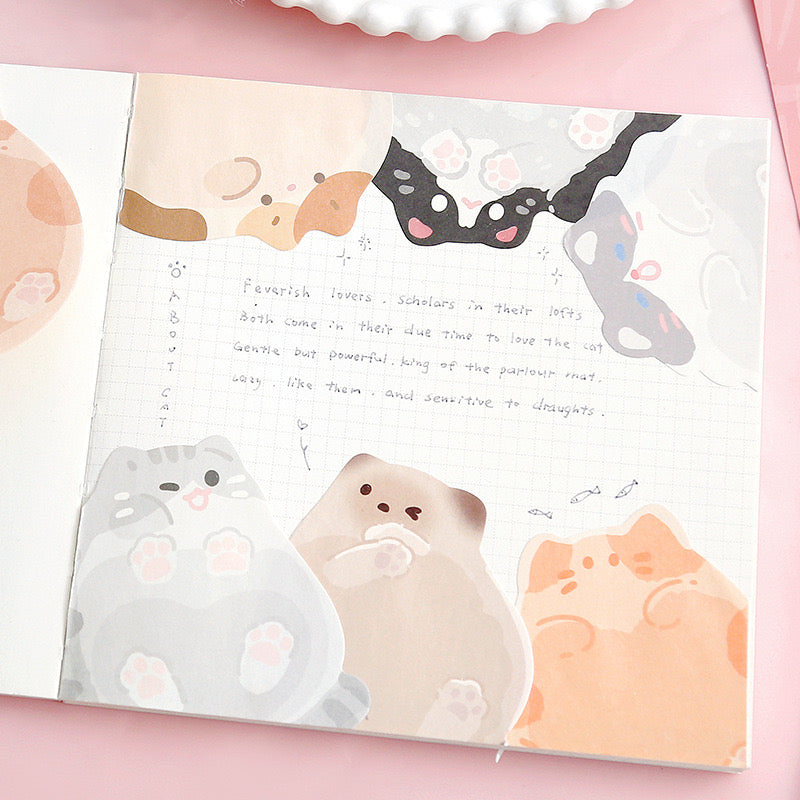 Cute Cat Sticky Notes-30 Pieces – Goodie Goodie